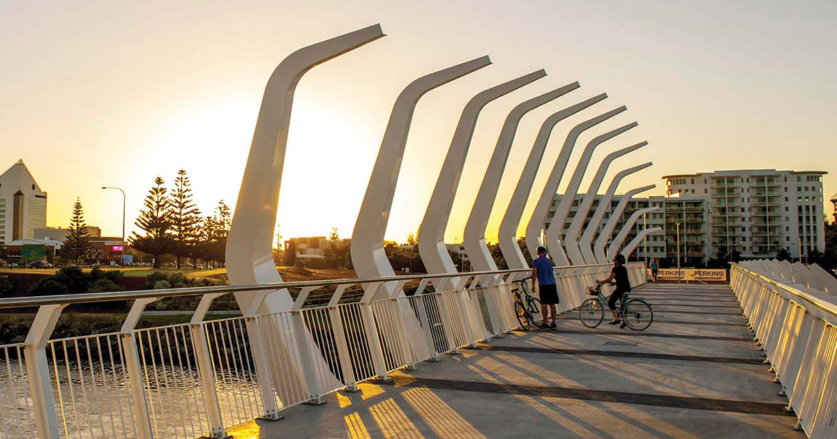 Koombana Bay Foreshore Pedestrian Bridge | STEEL PROFILE®