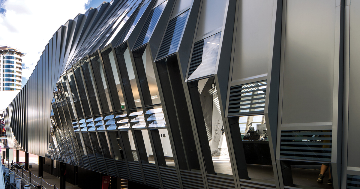 Australian National Maritime Museum Waterfront Pavilion | STEEL PROFILE®